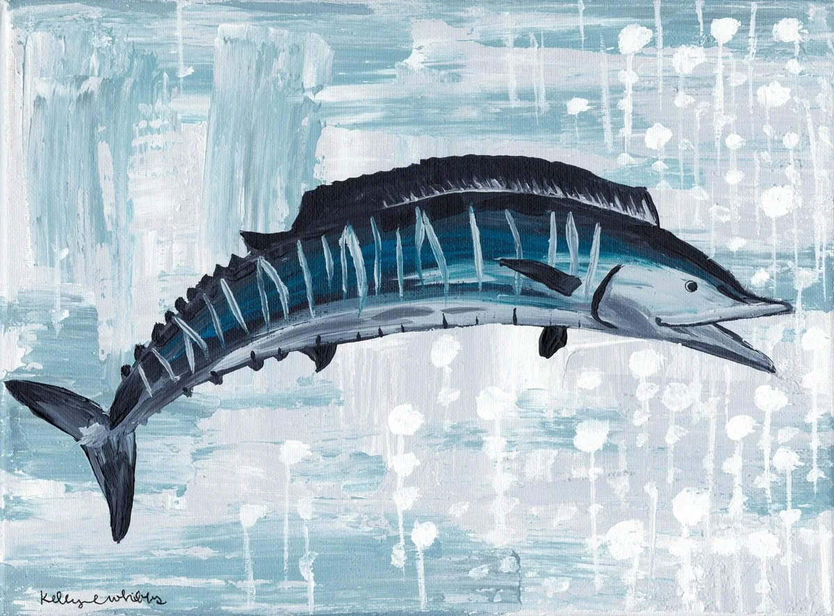 Wahoo Fish Art