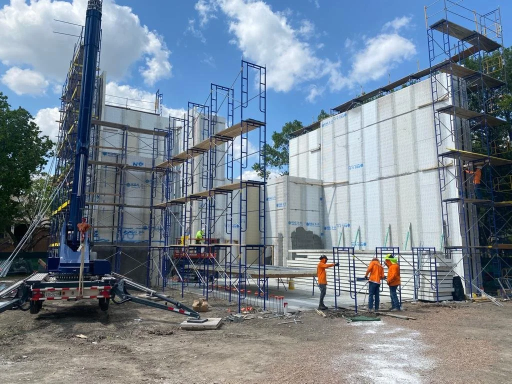 Building with structural concrete insulated panels — Everlasting Homes ...