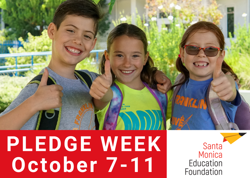Pledge Week is Coming! — Franklin PTA