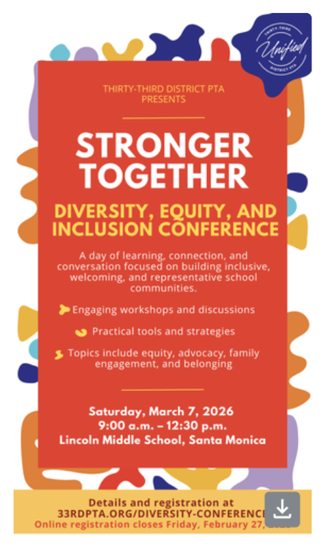 Upcoming District PTA Events — Franklin PTA
