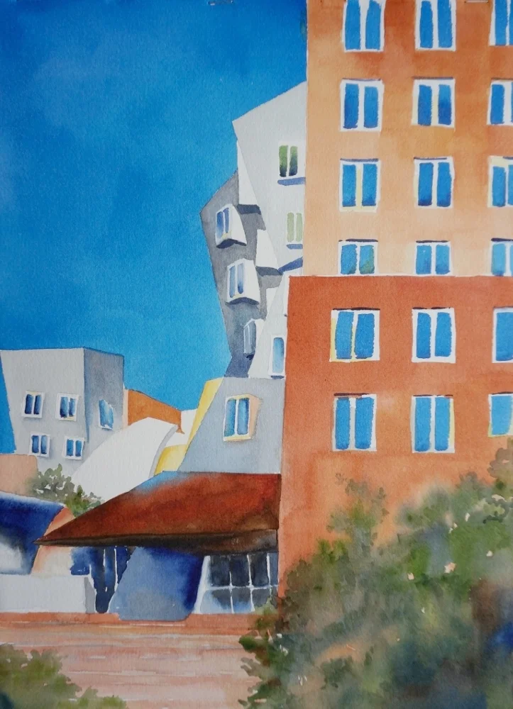 Buildings | Watercolor Fine Art - Karen Golmer