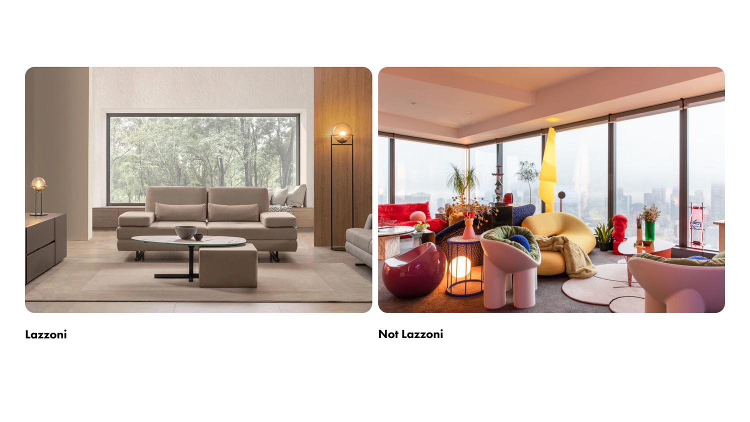 lazzoni seating — Rebecca Arens