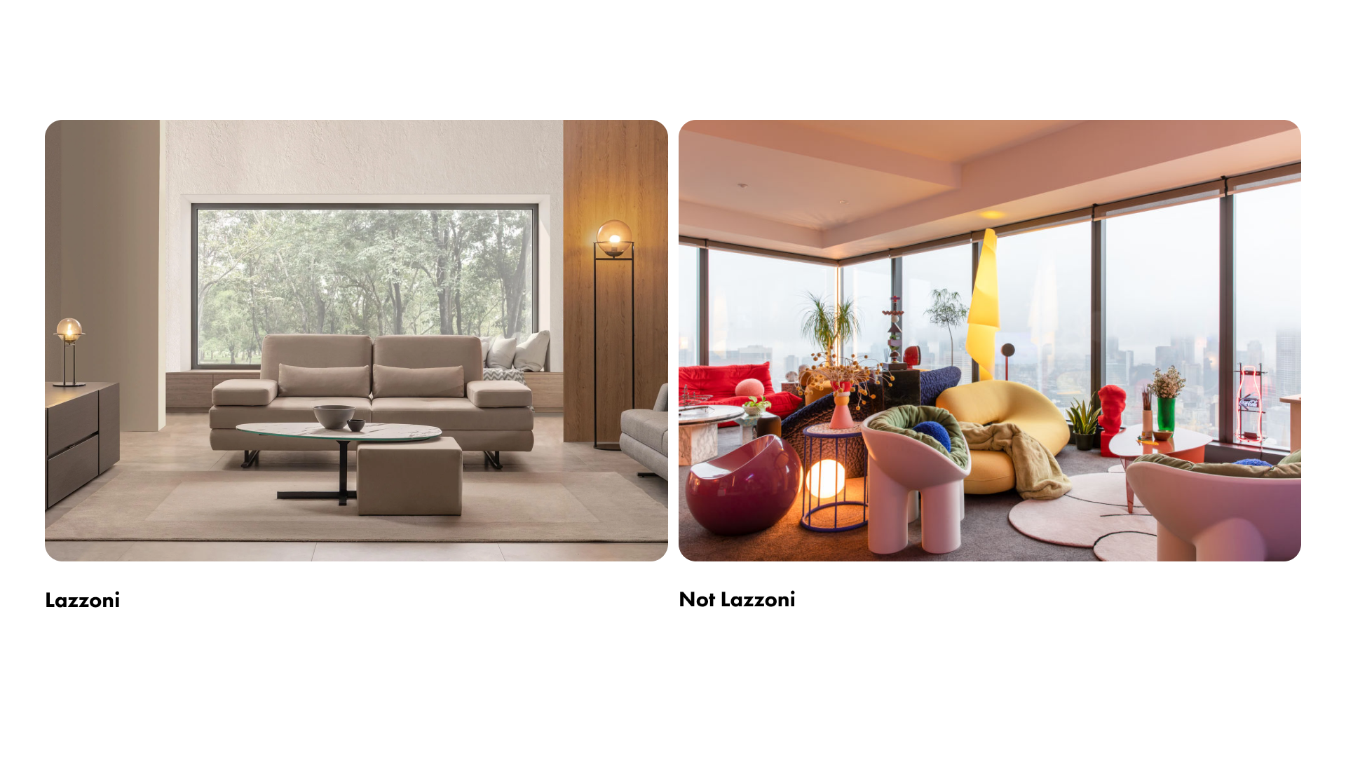 lazzoni seating — Rebecca Arens