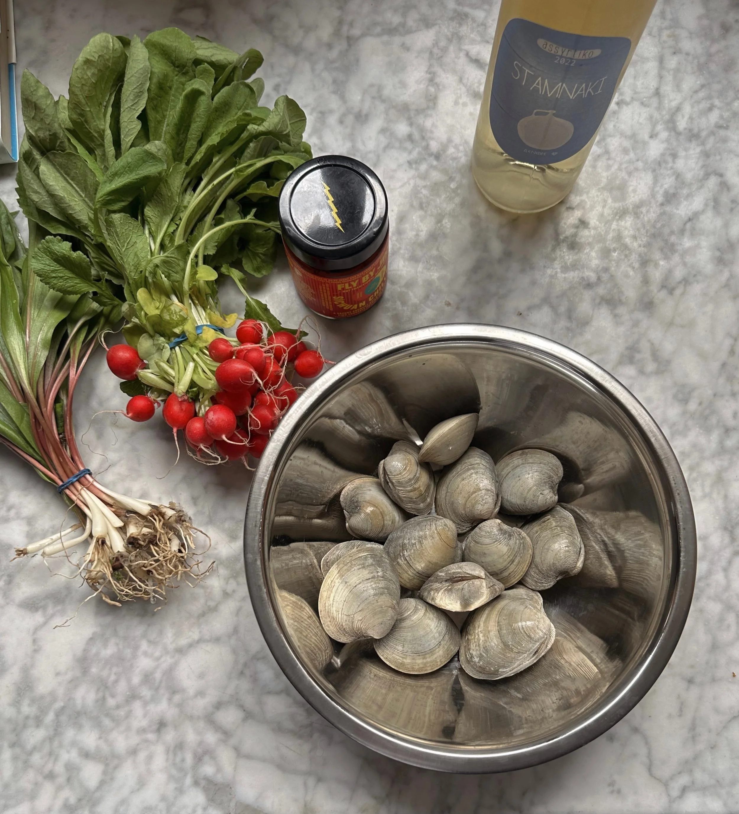 an idea for spring clams (or mussels!) — HANDMETHEFORK