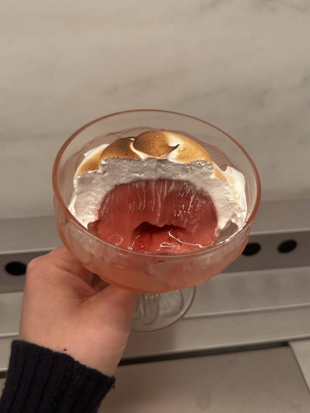 Mini Baked Alaska-ish — HANDMETHEFORK