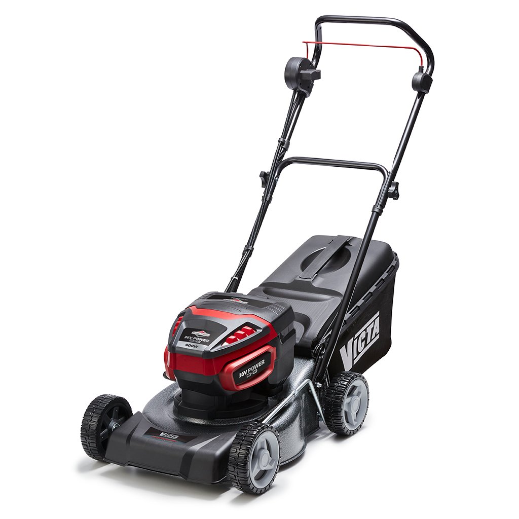 Victa 18V Dual Battery 18" Corvette Mower Kit (Mower, Battery & Charger ...