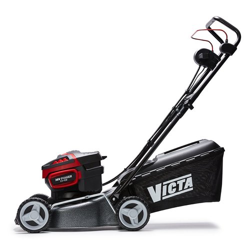 Victa 18V Dual Battery 18" Corvette Mower Kit (Mower, Battery & Charger ...