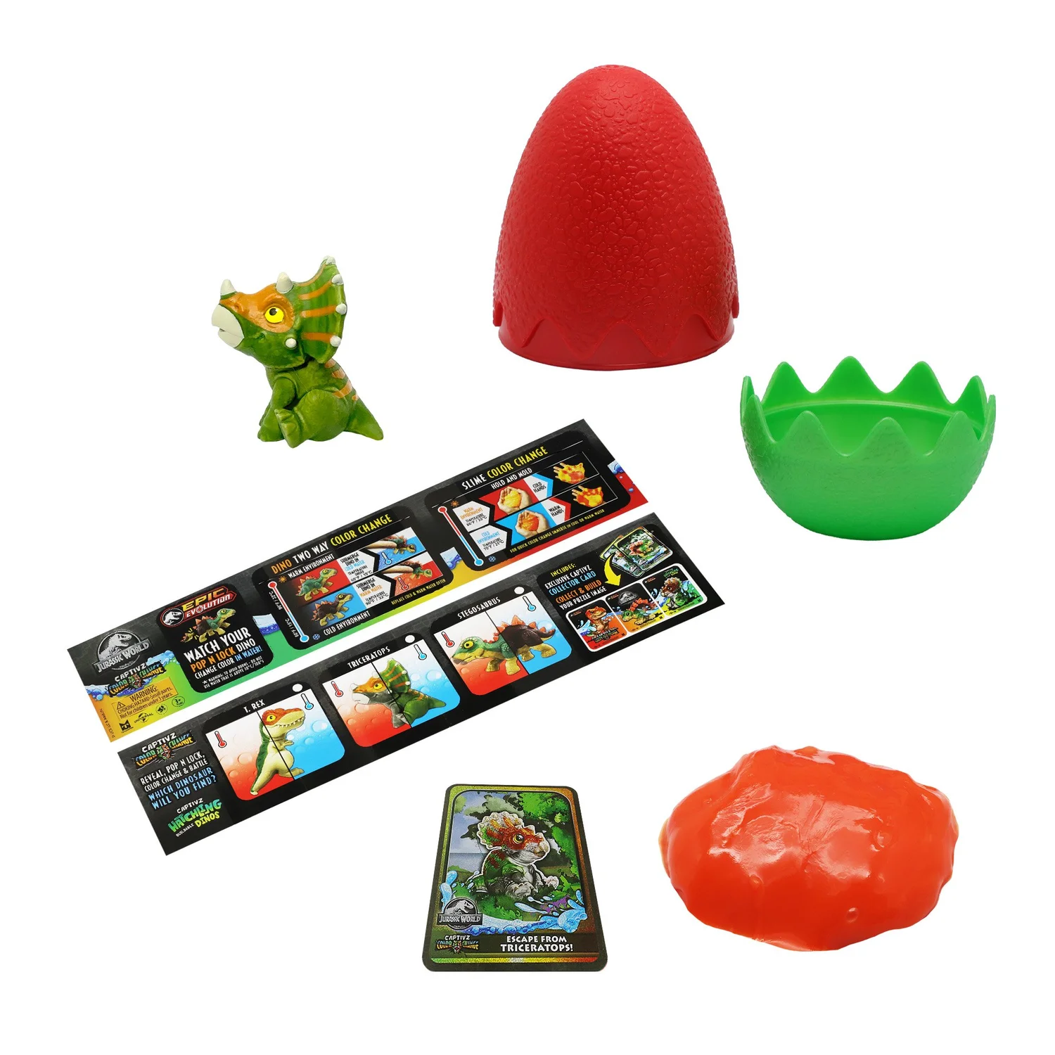 Jurassic World Captivz Color Change Surprise Egg — TOYMONSTER
