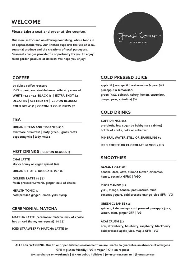 Eat + Drink — Studio & Co.