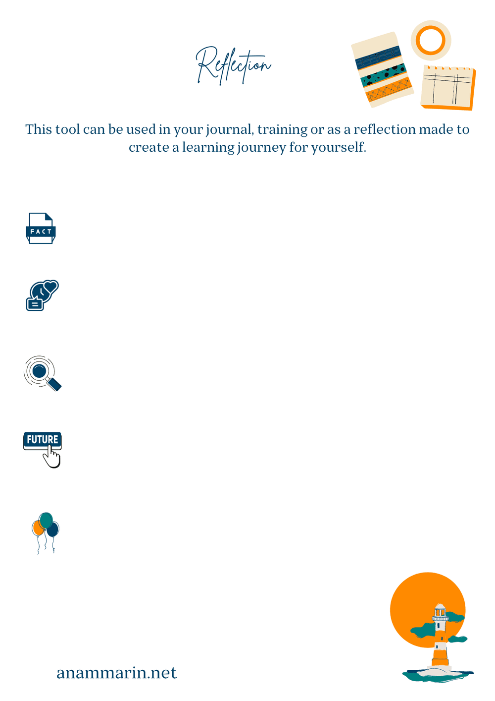 Reflection Tool that you can use on a daily basis to learn more about ...