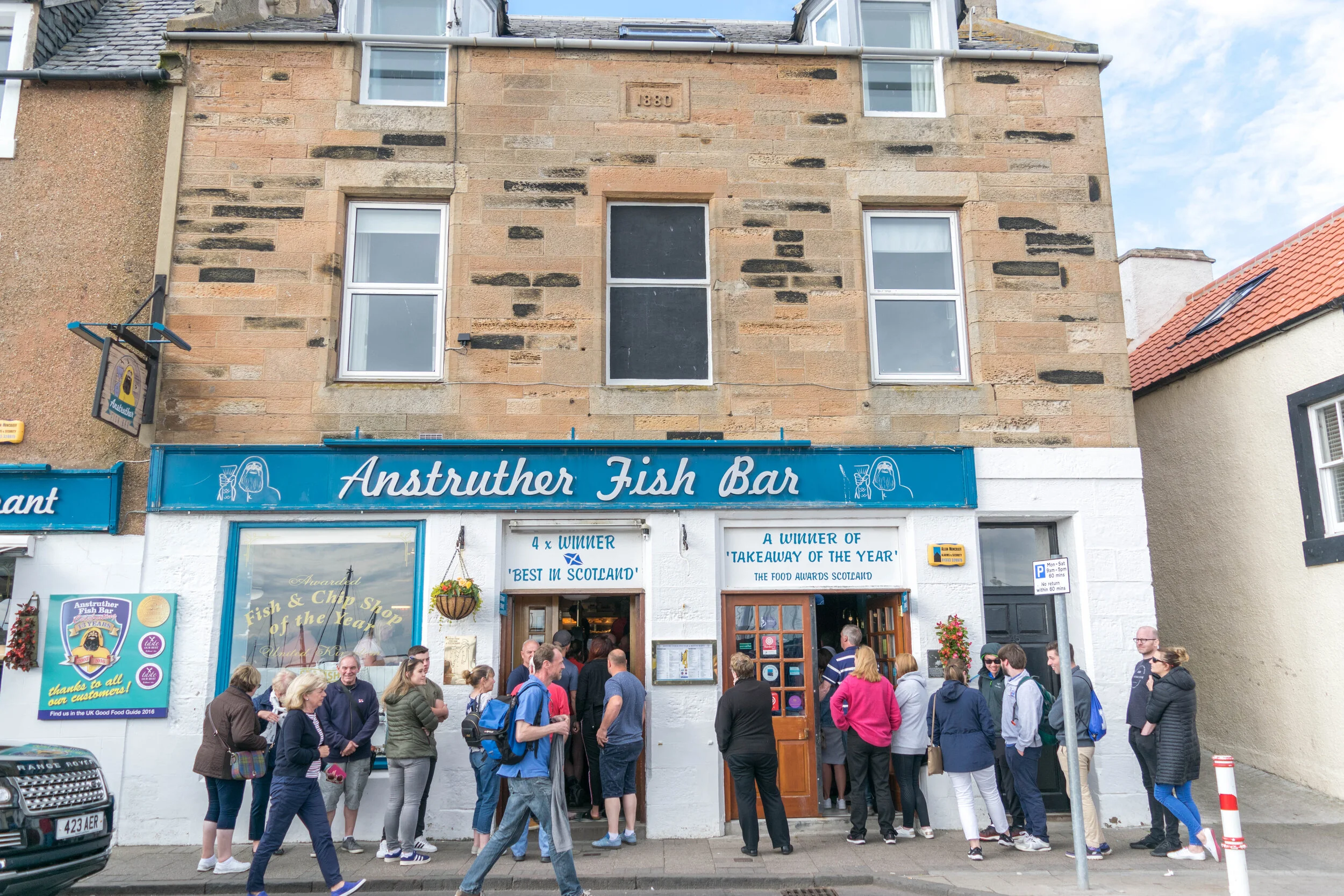 Driving the Fife Coastal Route from Dalgety Bay to Anstruther — One ...