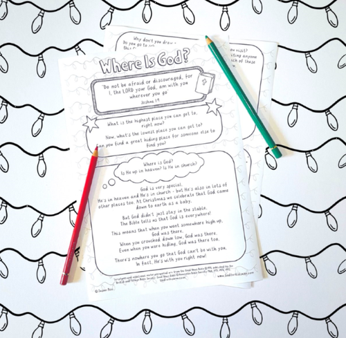 Free Printables for Kids Ministry & Home — God for Kids app