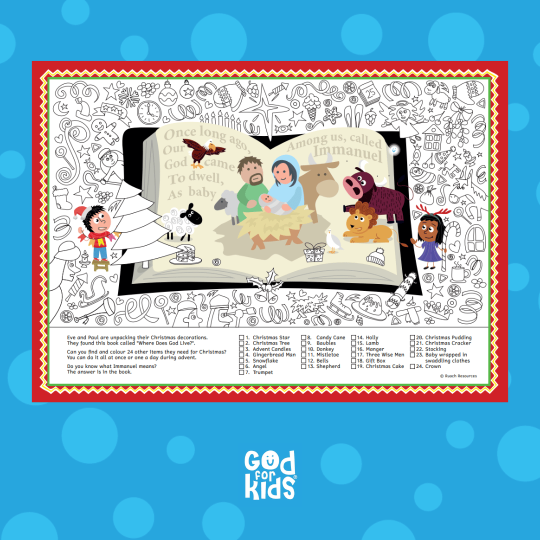 Advent I-Spy Activity Posters — God for Kids app