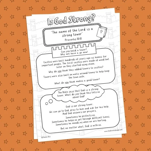 Free Printables for Kids Ministry & Home — God for Kids app