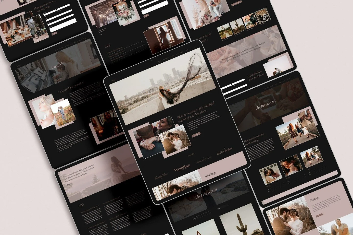 Introducing the Newest Squarespace Website Template: Reba — Heart ...