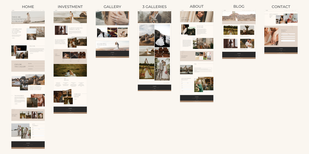 Introducing the Newest Squarespace Website Template: Tammy — Heart ...