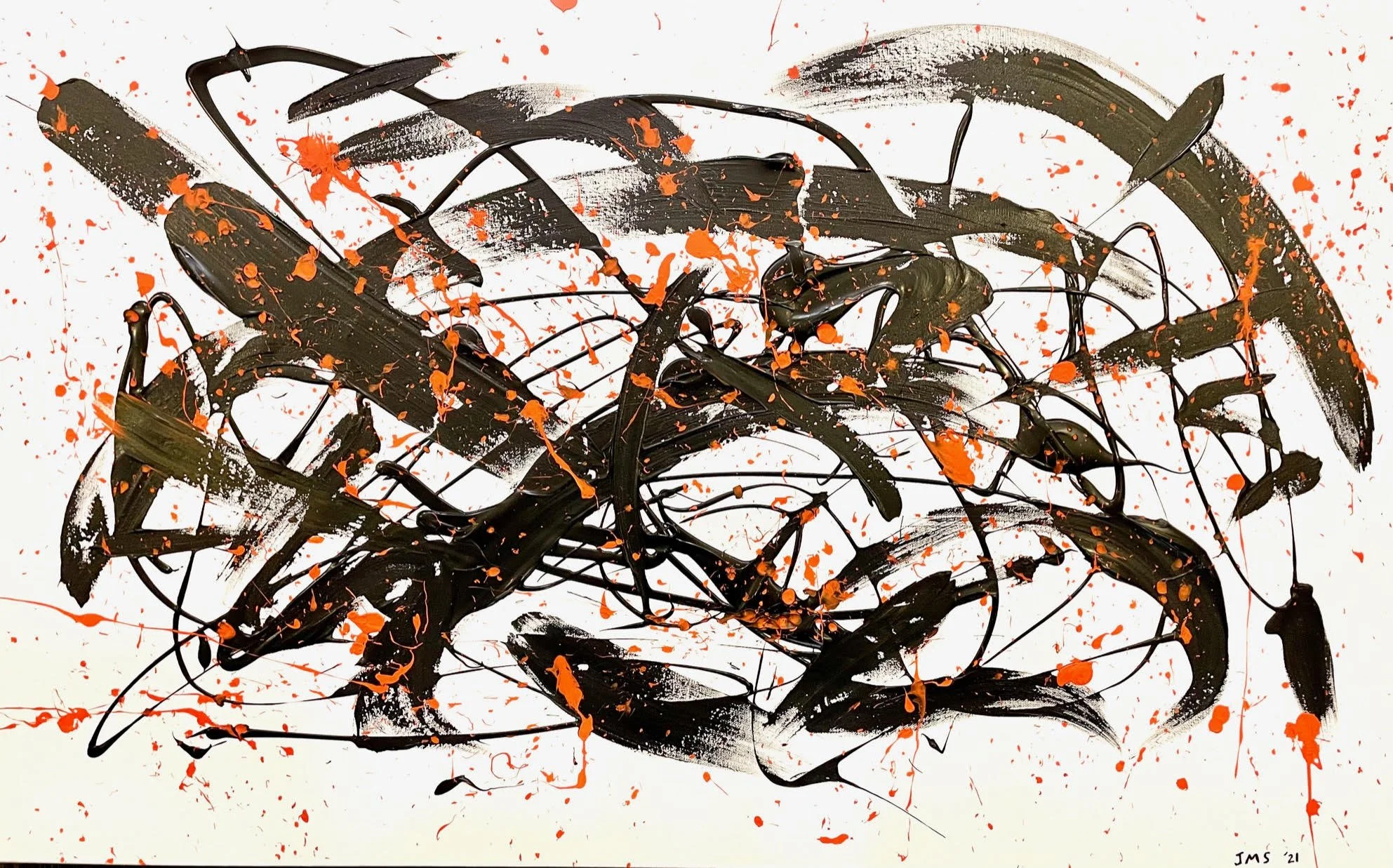 Tiger (30" x 40") — Schilit Studio