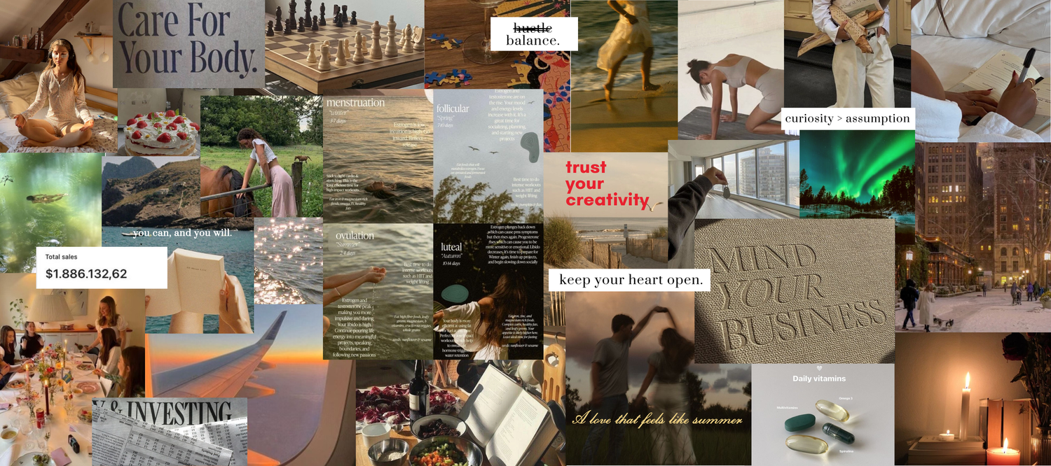 How I Created My Vision Board This Year: A Step-by-Step Guide to ...