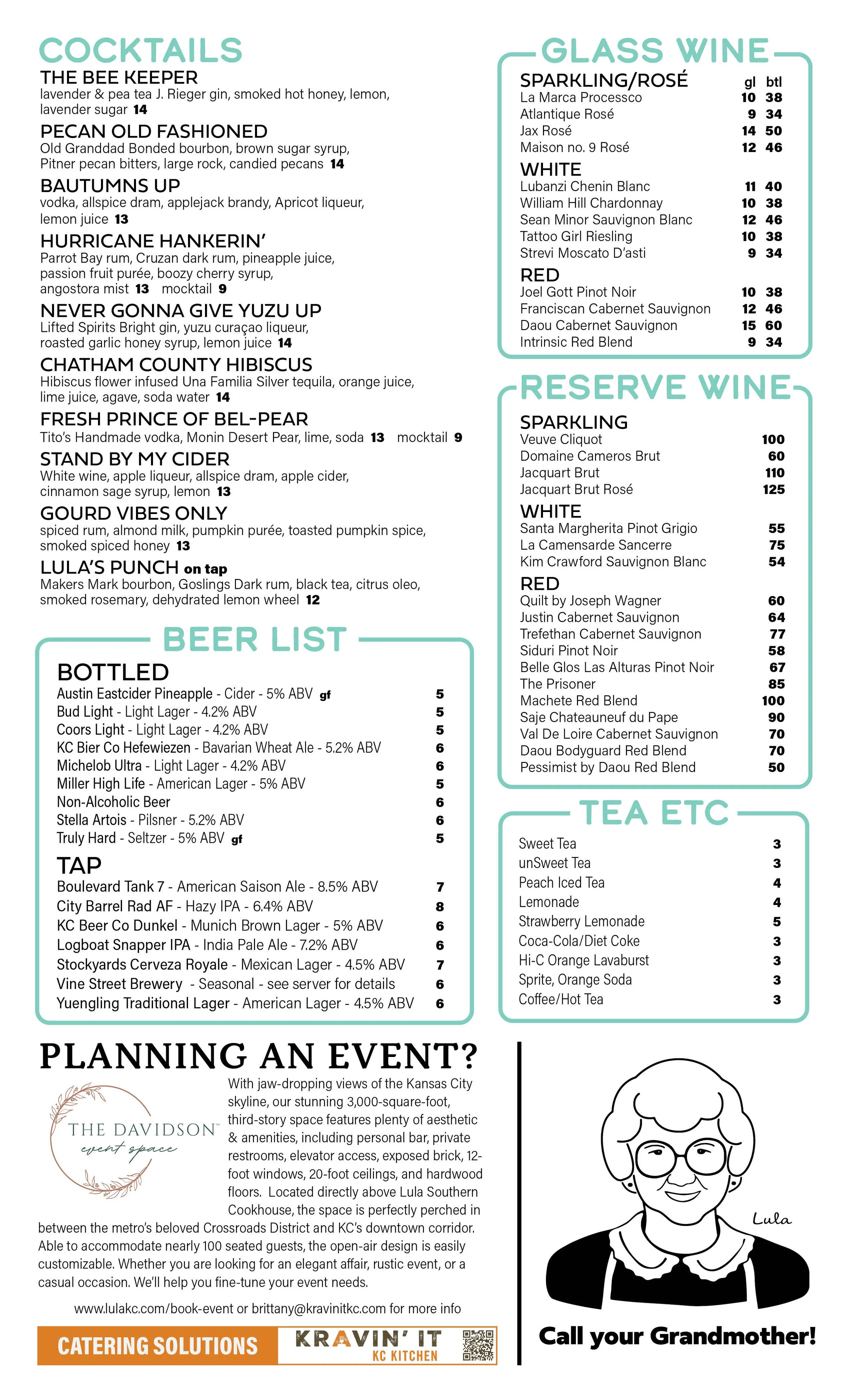 Supper — Lula Southern Cookhouse
