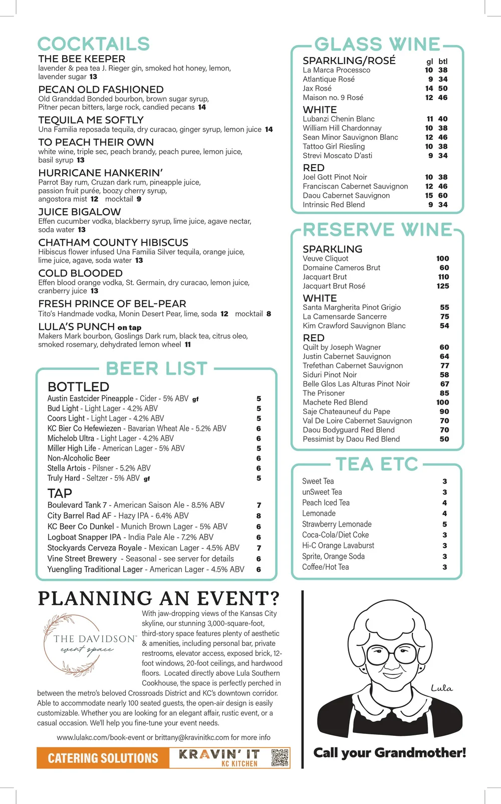 Supper — Lula Southern Cookhouse