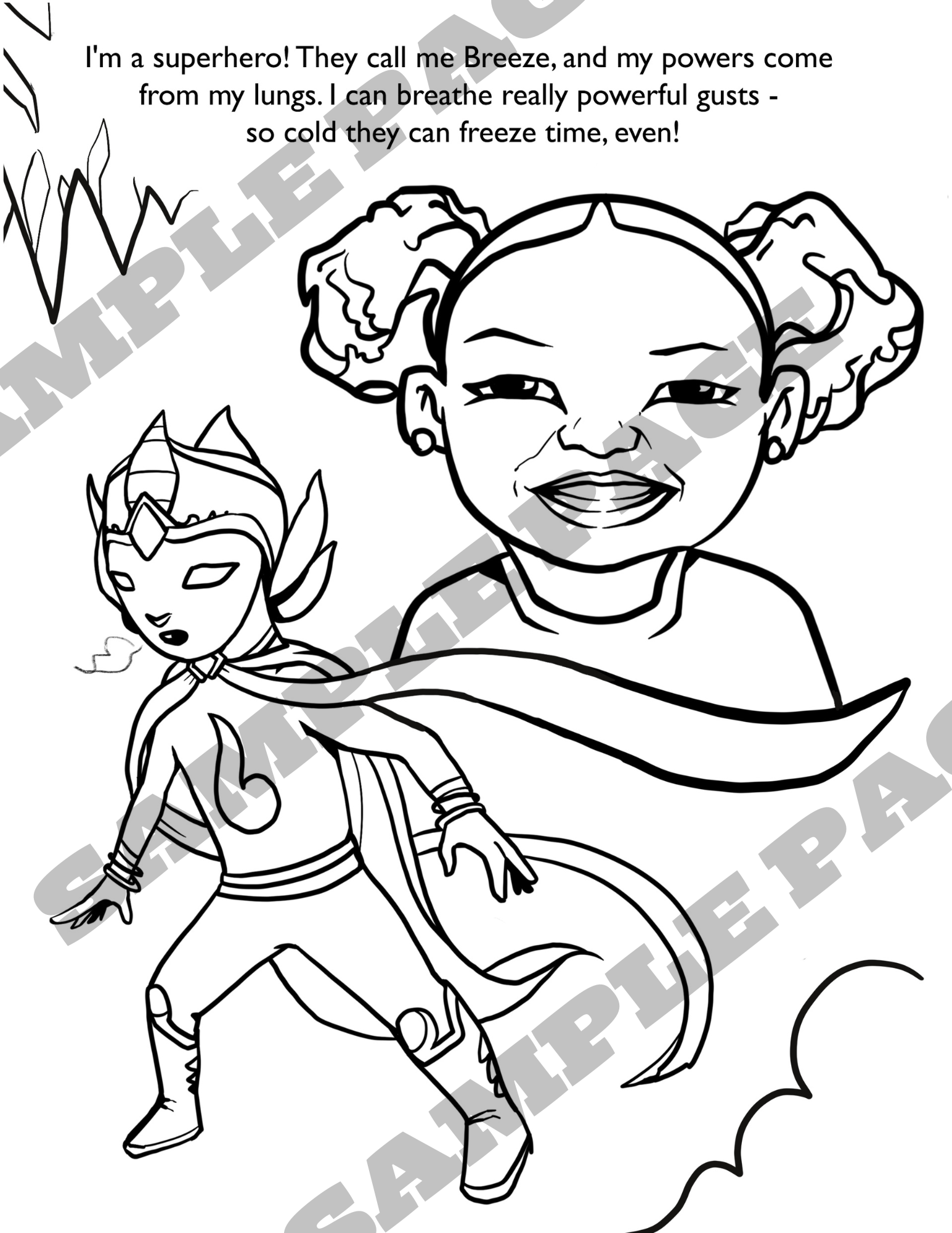 Young Superheroes Coloring & Activity Book — Young Superheroes