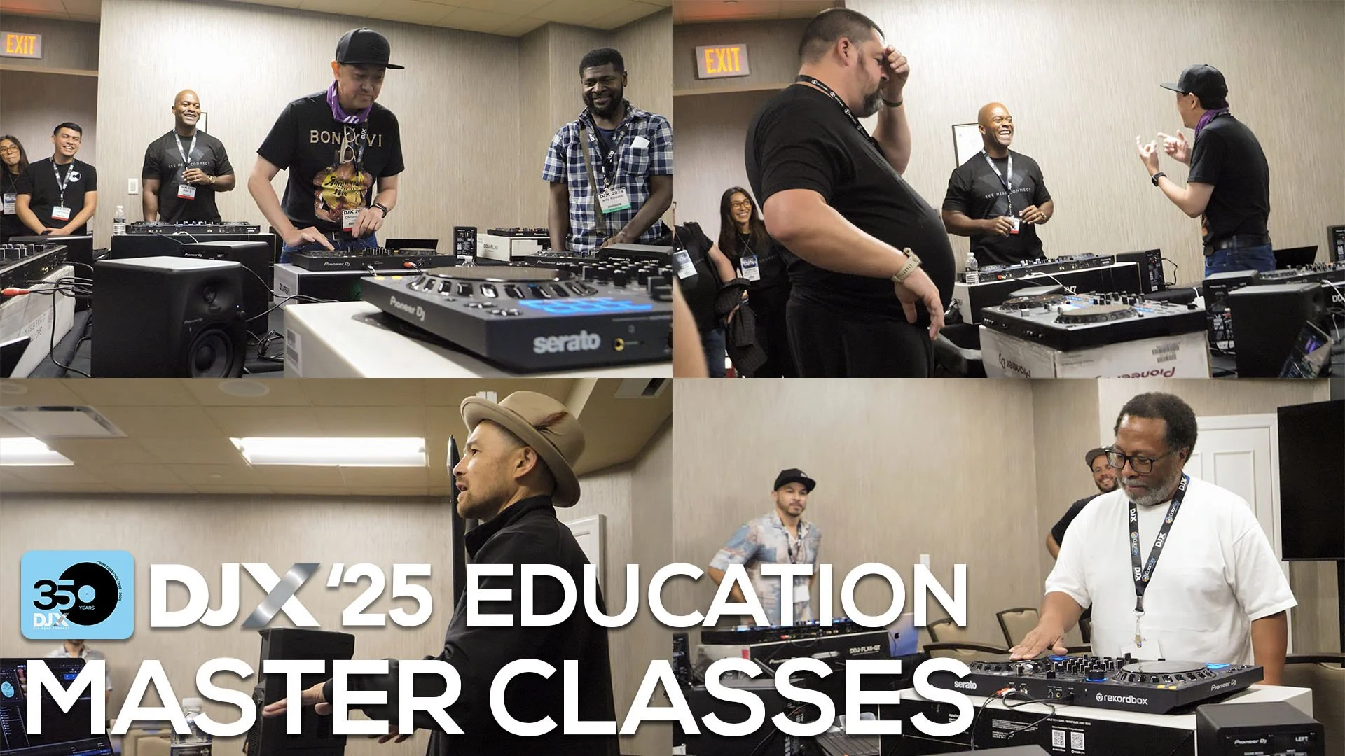 Master Classes Announced for DJX ‘25, Reserve Your Spot Now