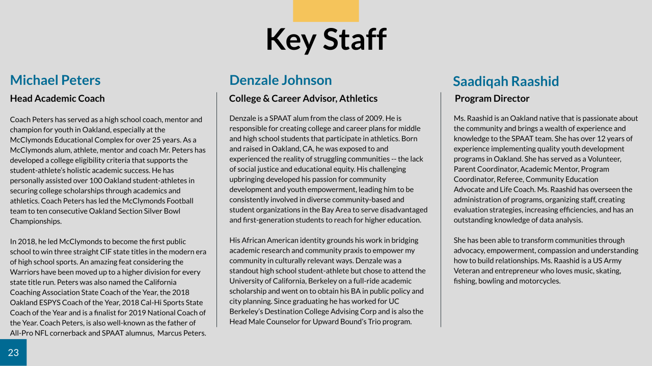 SPAAT Case Statement — Cogeo