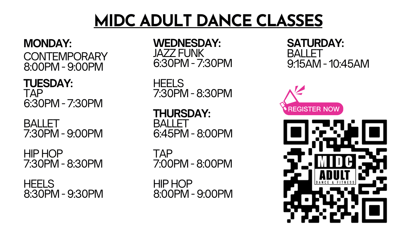 Class Schedule & Descriptions — MIDC
