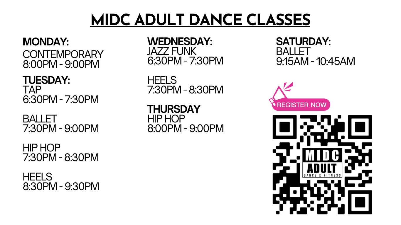 Class Schedule & Descriptions — MIDC