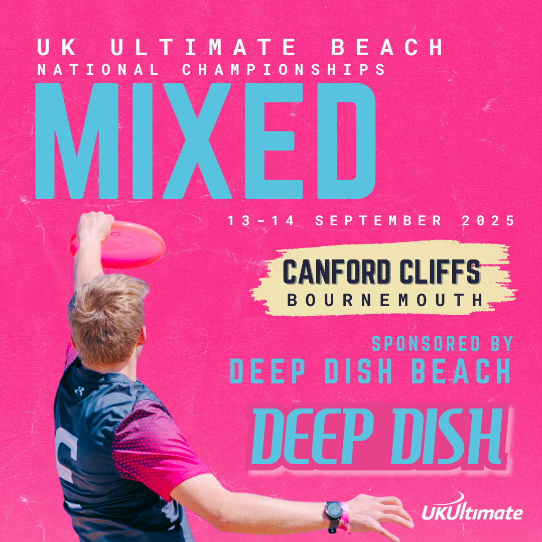 UKU Beach Championships, Mixed, sponsored by Deep Dish Beach — UK Ultimate