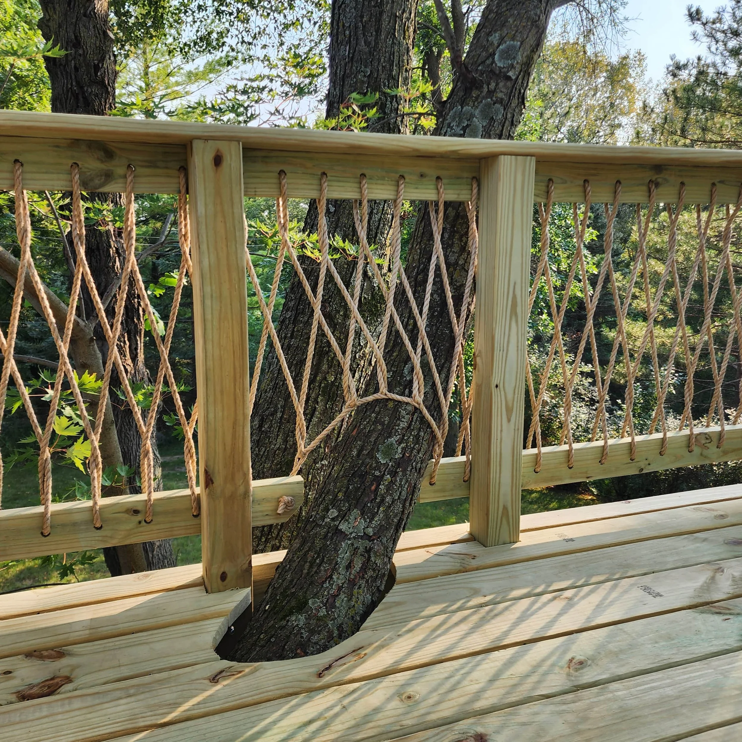 Sunset Perch - Crafted Tree Decks at Fortz