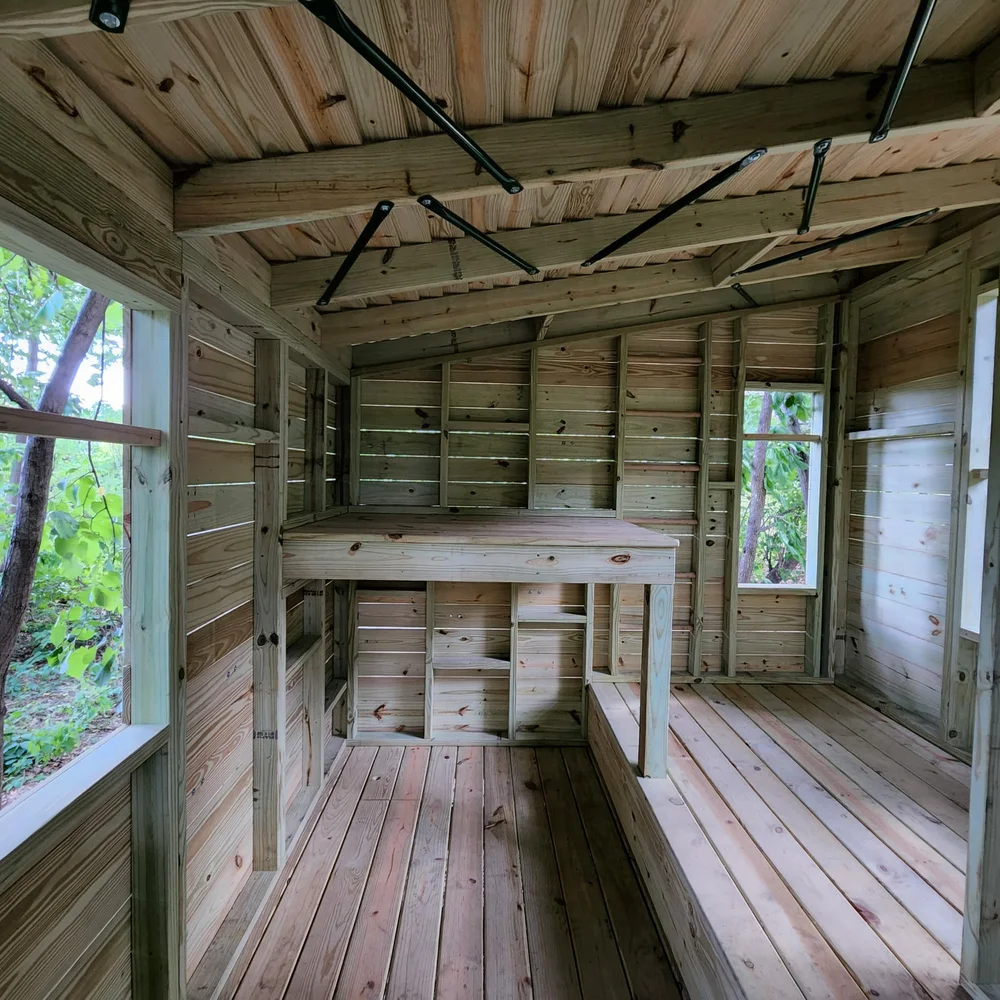 Forest Hideaway - Crafting Custom Play Structures at Fortz