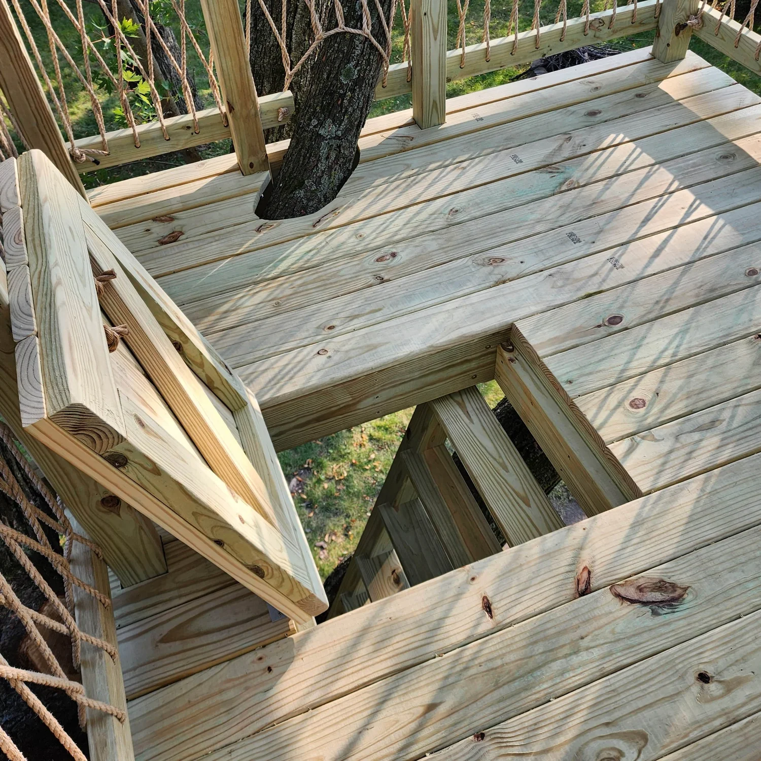 Sunset Perch - Crafted Tree Decks at Fortz