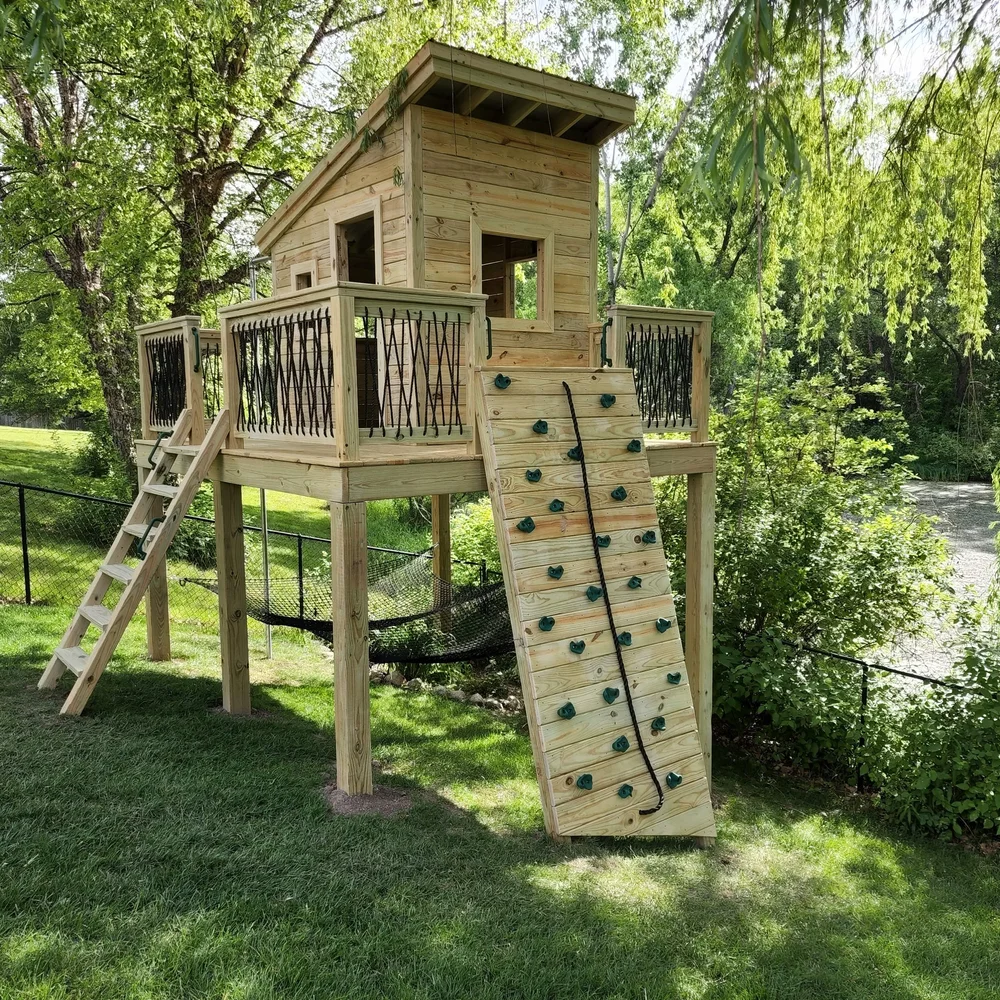 Willow Cottage- Crafting Custom Play Structures at Fortz