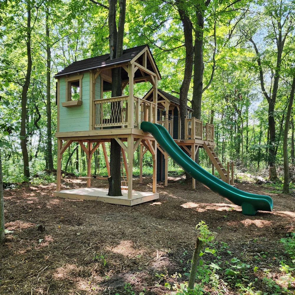 Sunshine Pines - Crafted Play Structure at Fortz