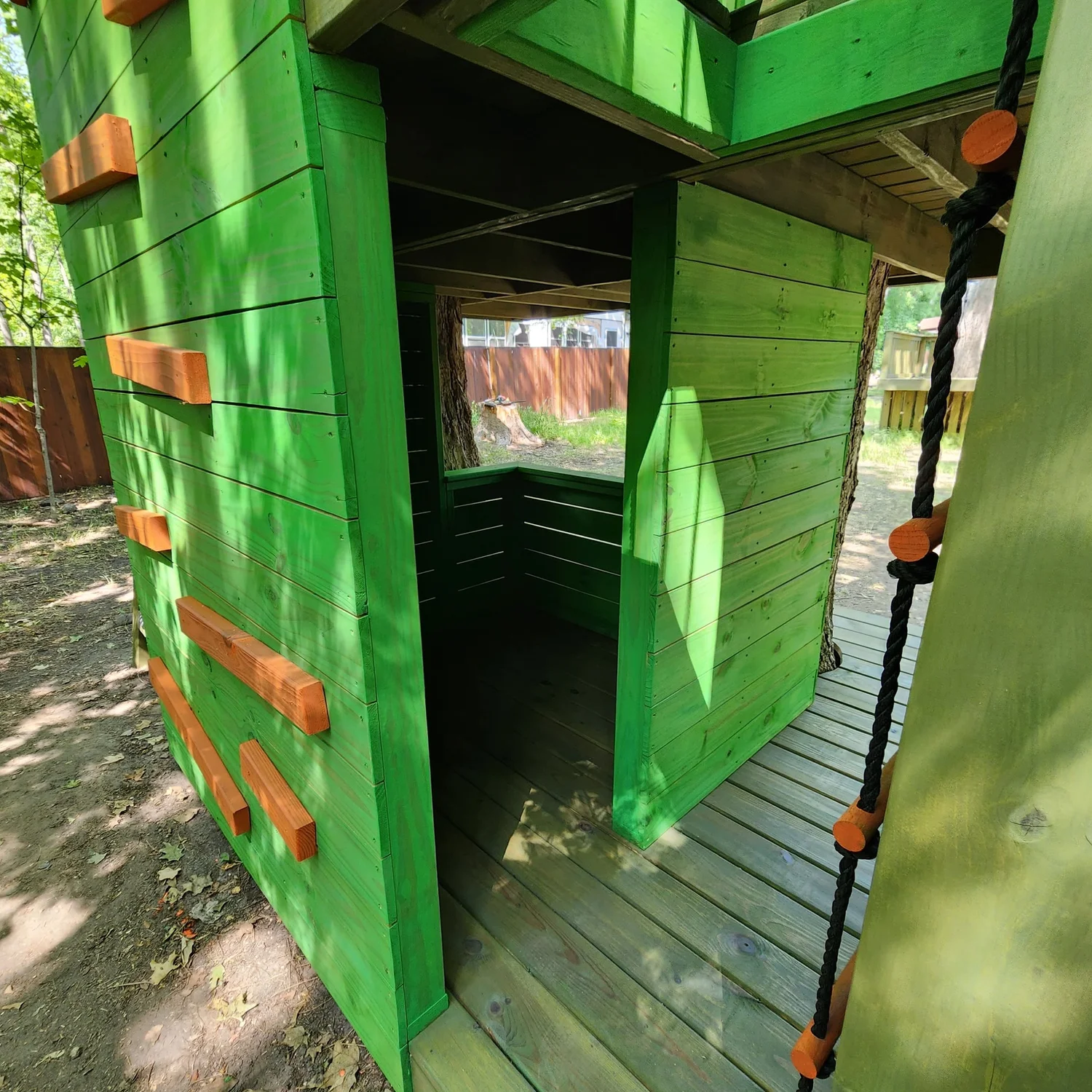 Woodland Village - Crafting Custom Play Structures at Fortz