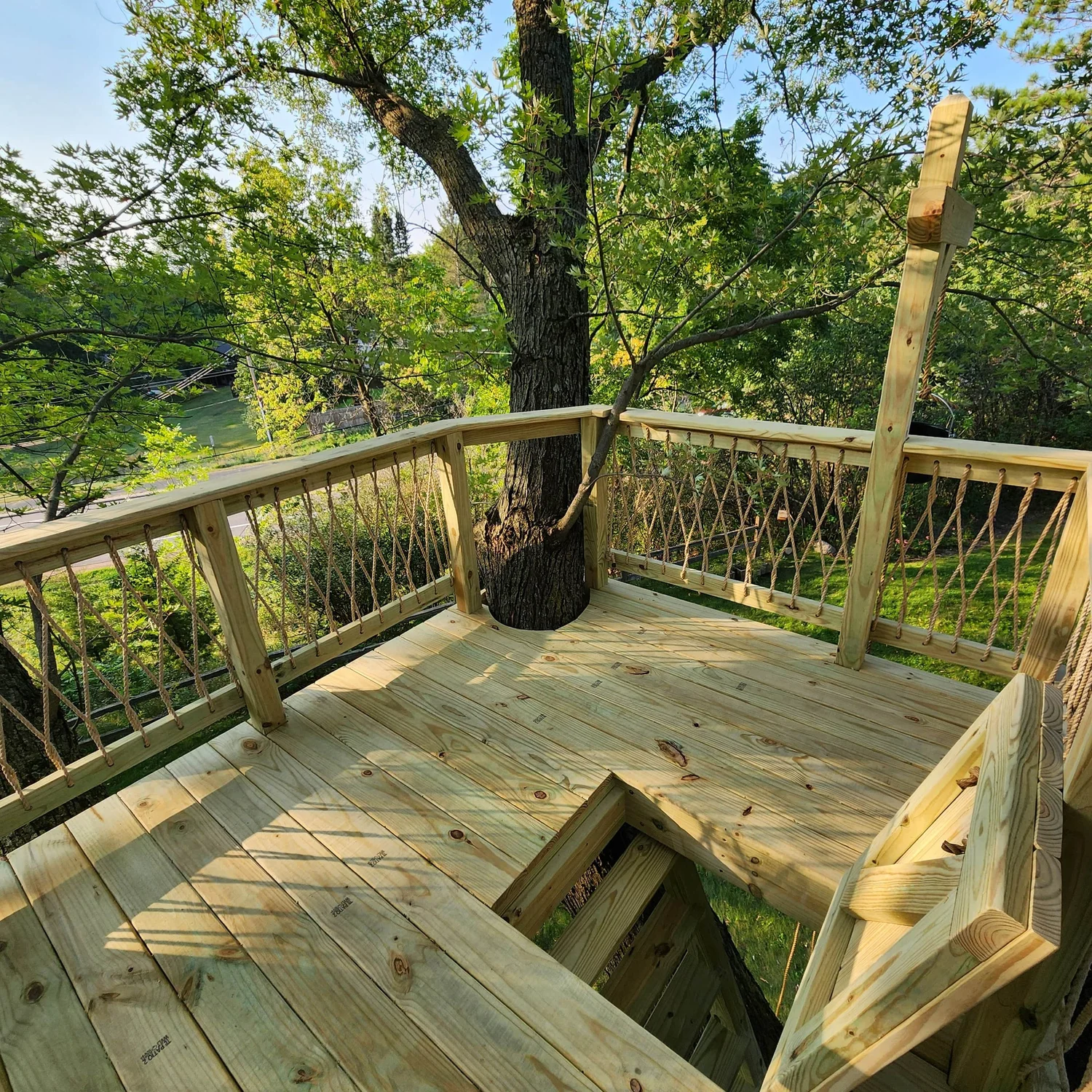 Sunset Perch - Crafted Tree Decks at Fortz