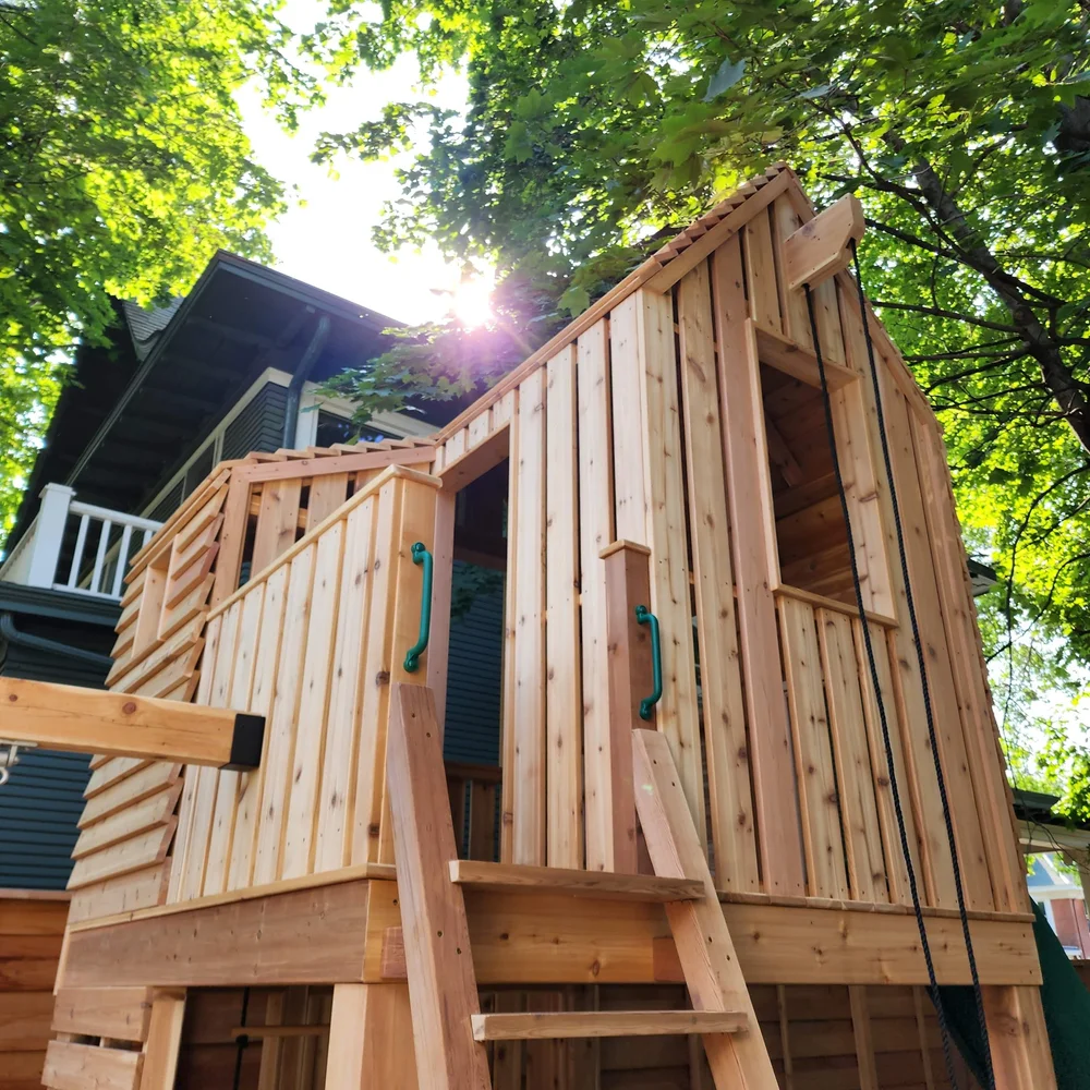 Summit Hill Fort - Crafting Custom Play Structures at Fortz