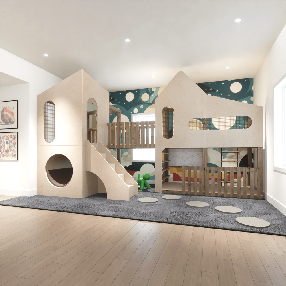 Minnesota's Custom Backyard Treehouses and Play Structures