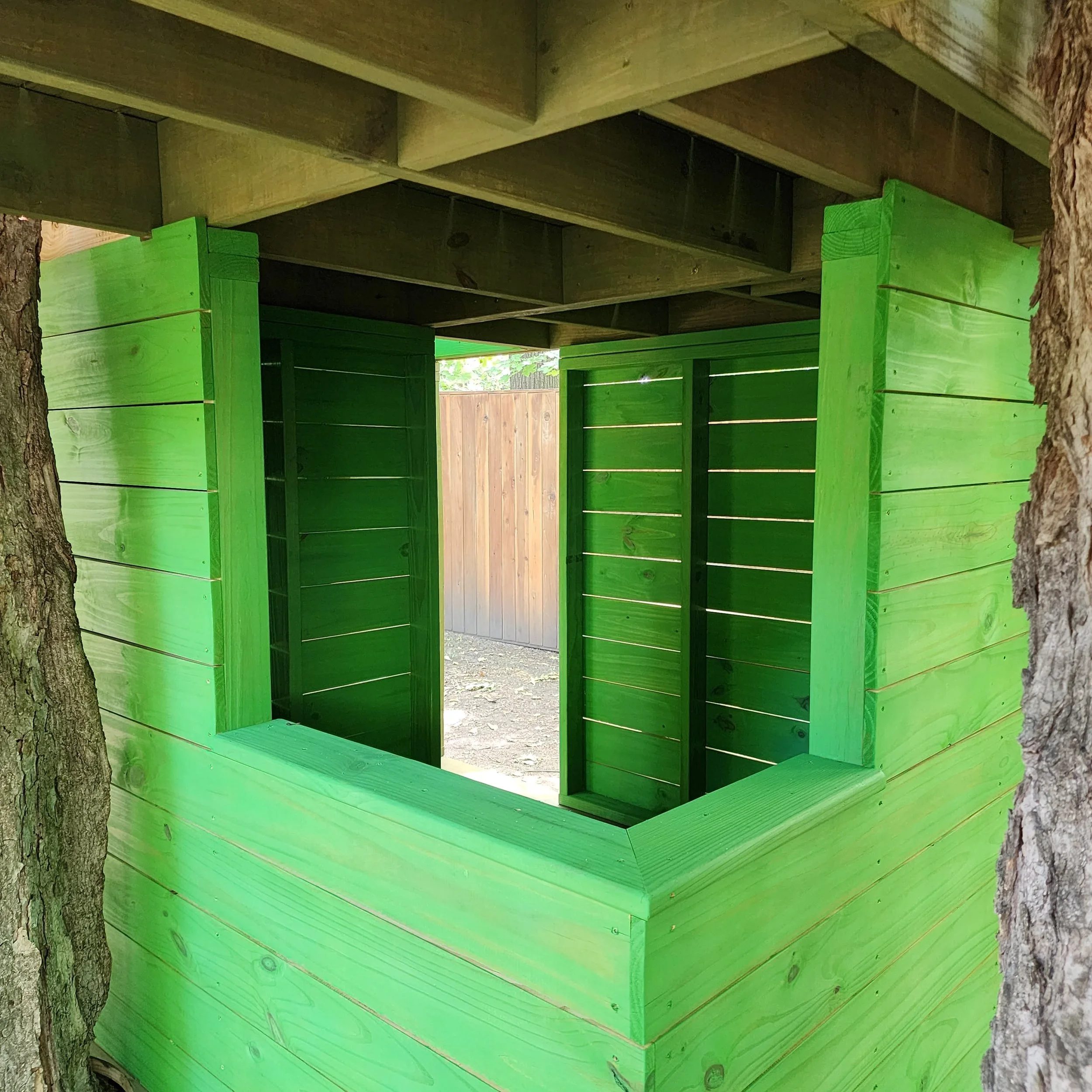 Woodland Village - Crafting Custom Play Structures at Fortz