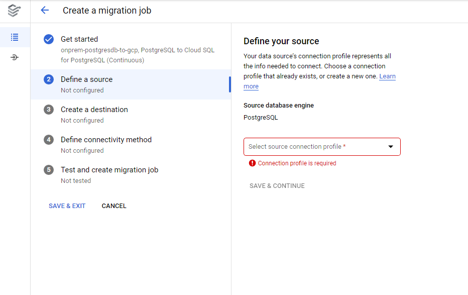 Postgres database OnPrem to Cloud SQL migration — Evonence | Google ...