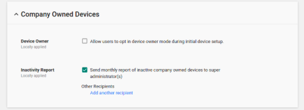 New Features in G Suite Admin console..! — Evonence | Google Cloud Partner