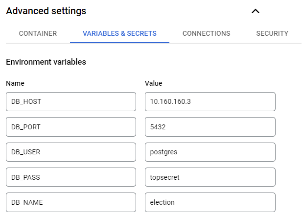 Cloud Run accessing Cloud SQL with Serverless VPC Connector — Evonence ...
