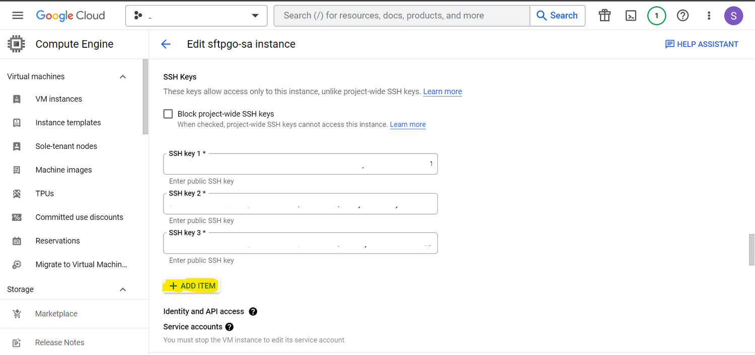 Connecting to Google Compute Engine Server with SFTP: A Secure File Transfer Guide — Evonence ...