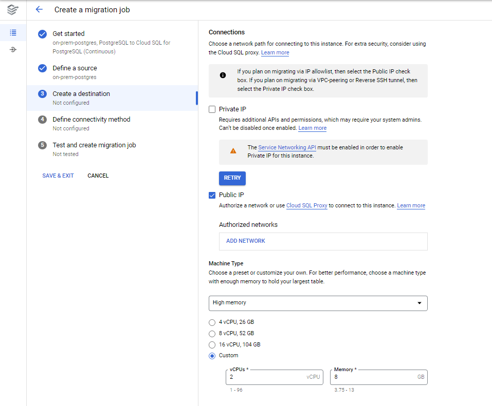Postgres database OnPrem to Cloud SQL migration — Evonence | Google ...