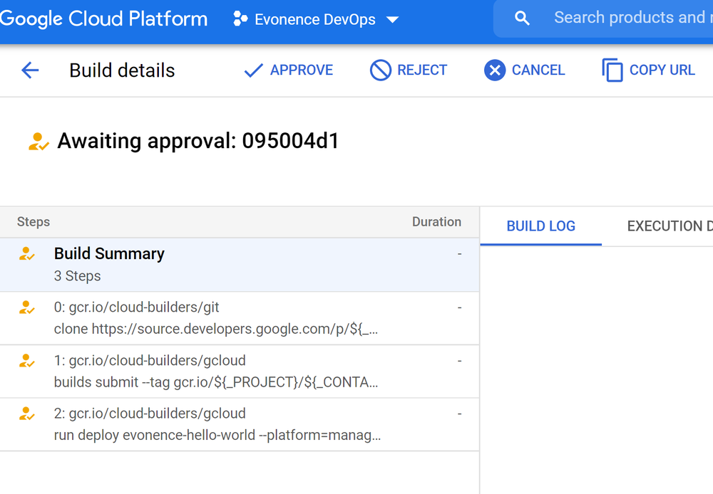 Automate “Cloud Run” Build & Deployment with Approval using “Cloud ...