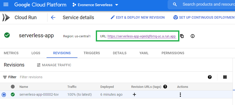 Cloud Run accessing Cloud SQL with Serverless VPC Connector — Evonence | Google Cloud Partner