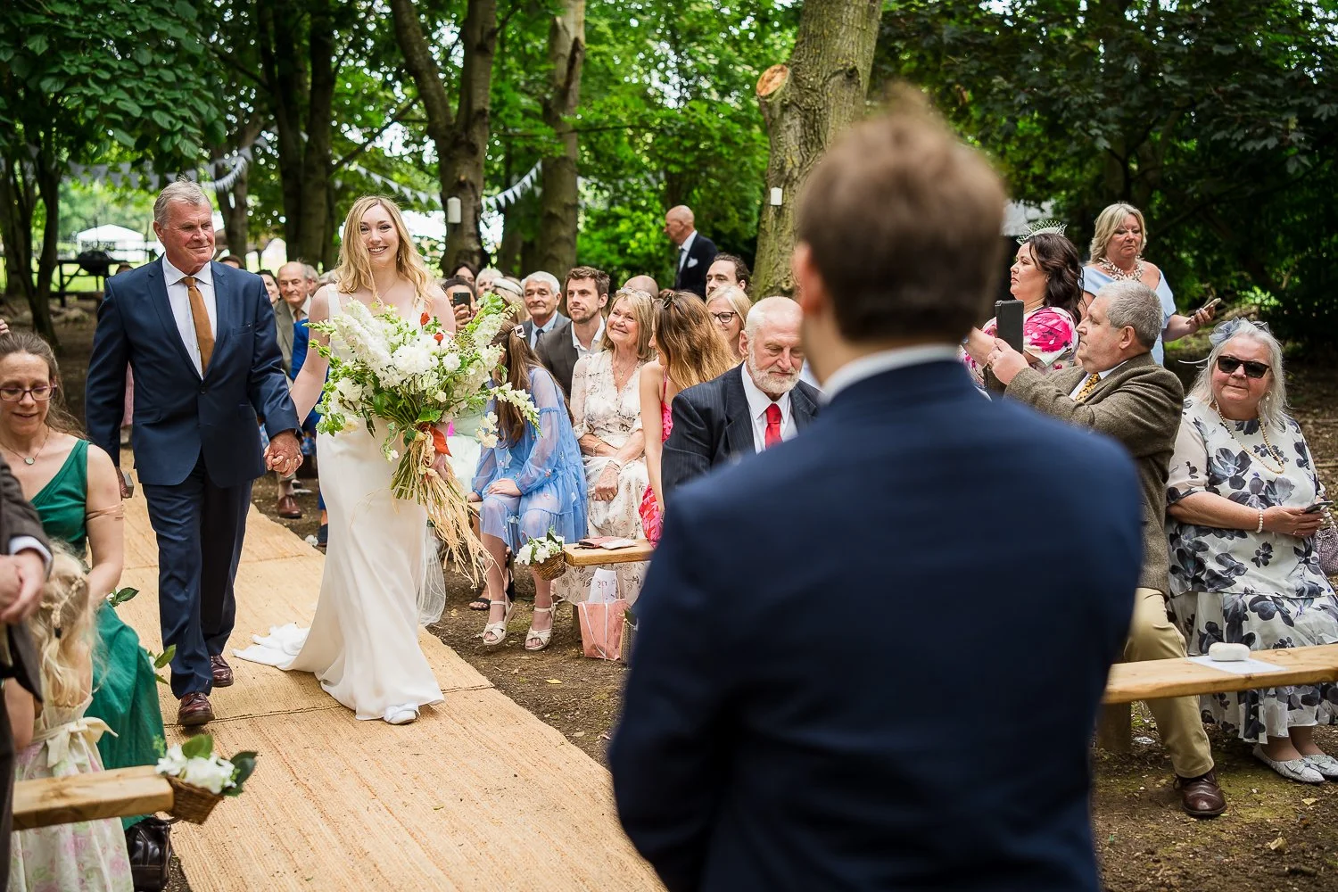 Boho Woodland Wedding in Yorkshire | Christopher Kitchen Photography