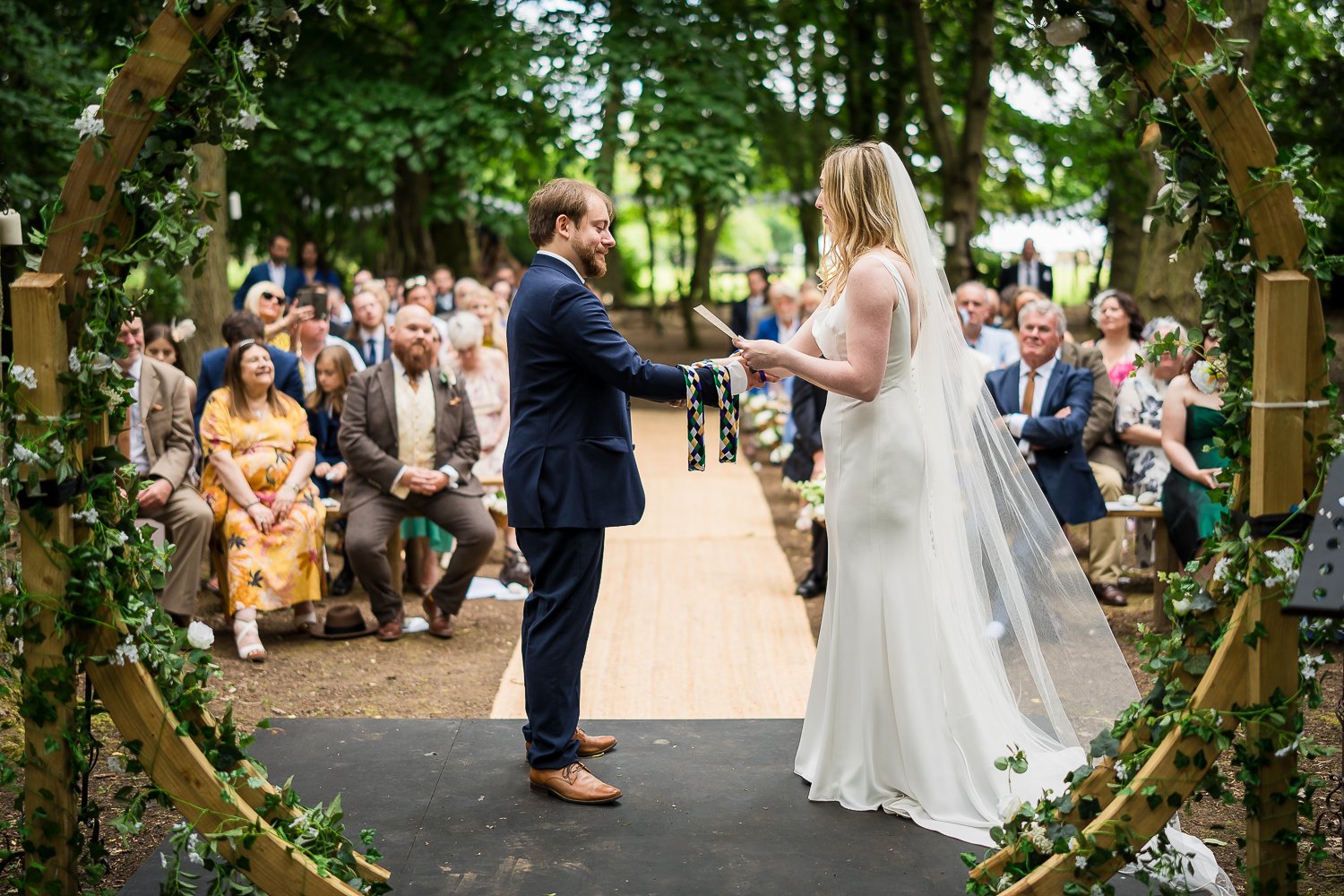 Boho Woodland Wedding in Yorkshire | Christopher Kitchen Photography
