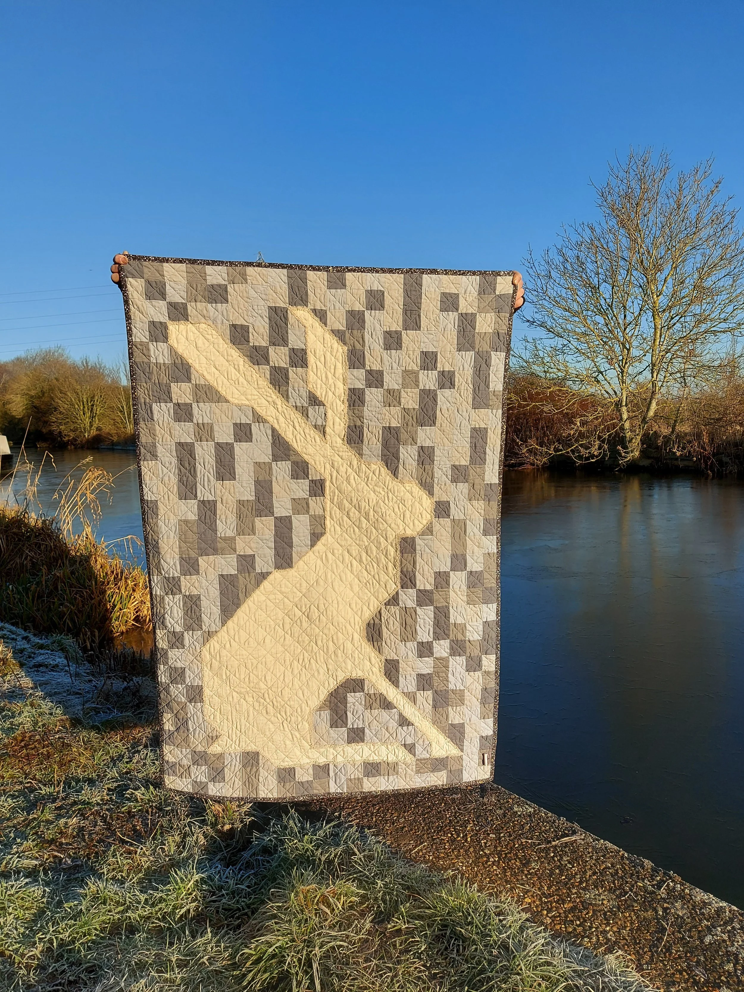 Hare Quilt Pattern - Spring Quilt Pattern — Rope and Anchor Trading Co.
